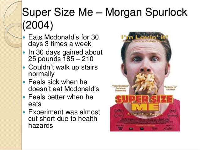 Super Size me – Professor Ramos' Blog