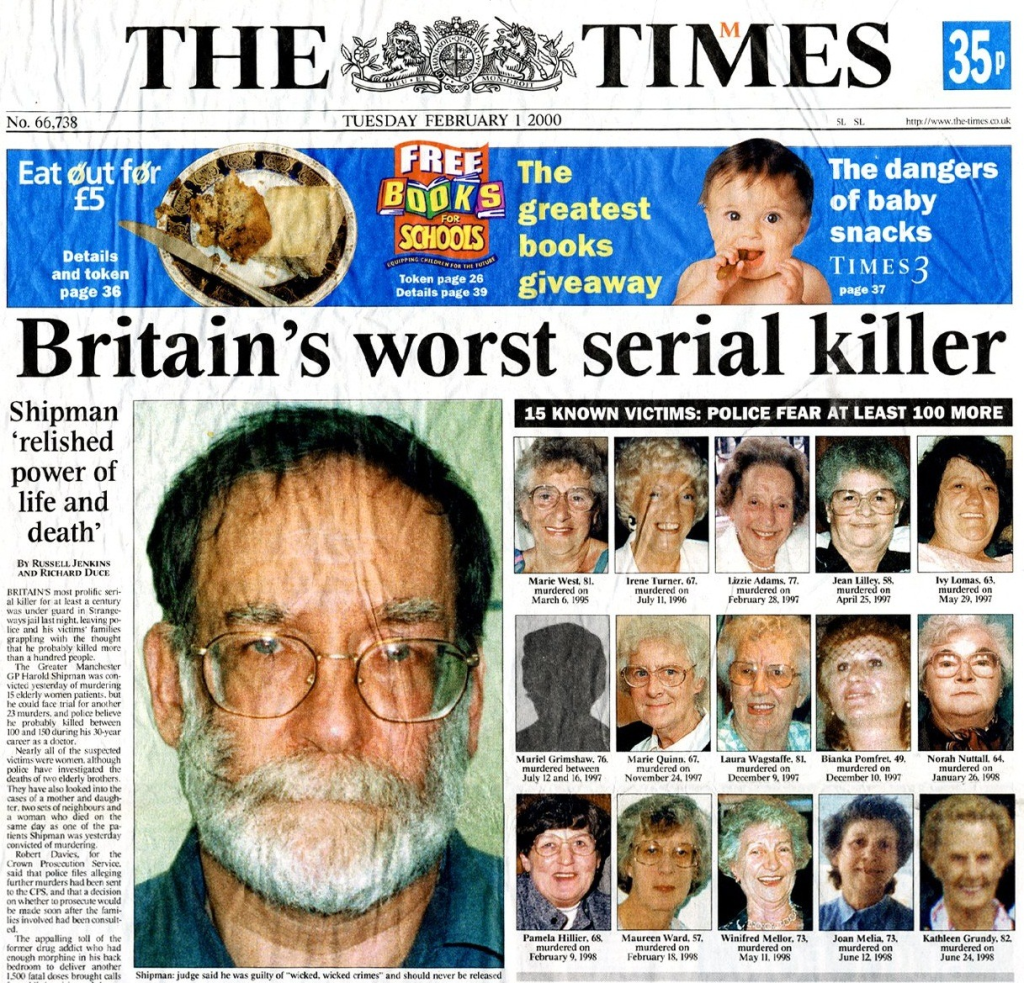 How Can A Serial Killer Change The Medical Field? – Professor Ramos' Blog